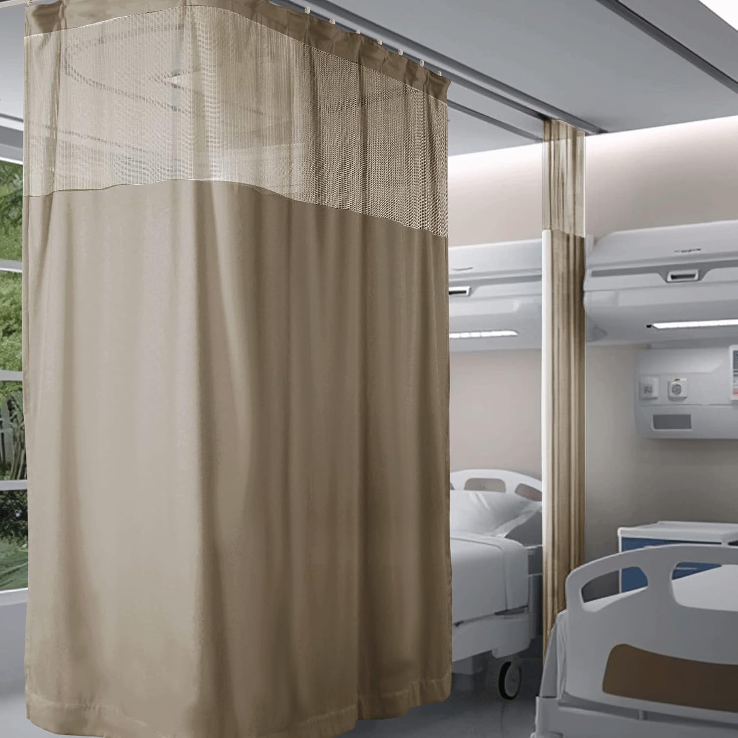Amazon.com: Fcoise Extra Wide Medical Curtains 12ft Wide x 8.5ft Tall ...