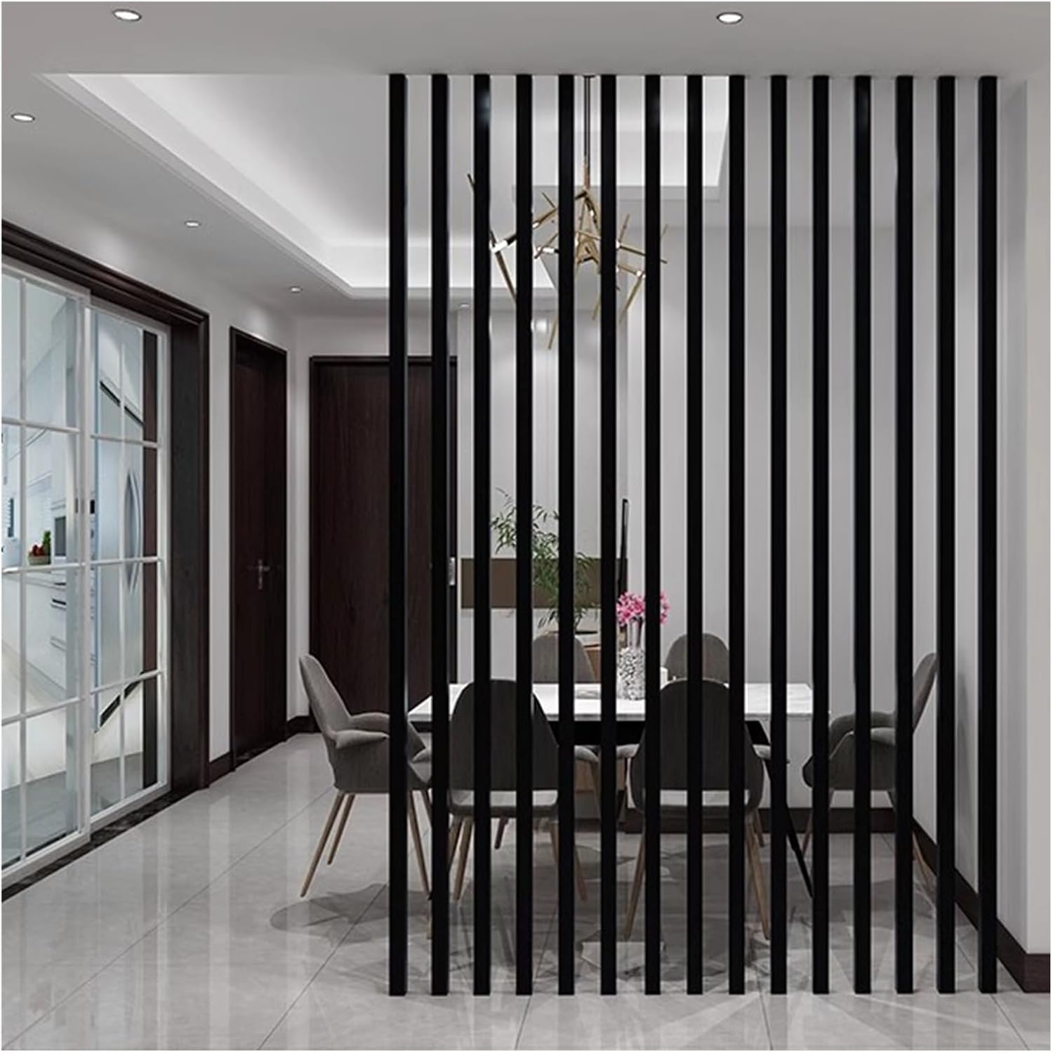 Amazon.com: Wood Slat Room Divider Hardware Kit, 96 60 48 36 24 inch ...