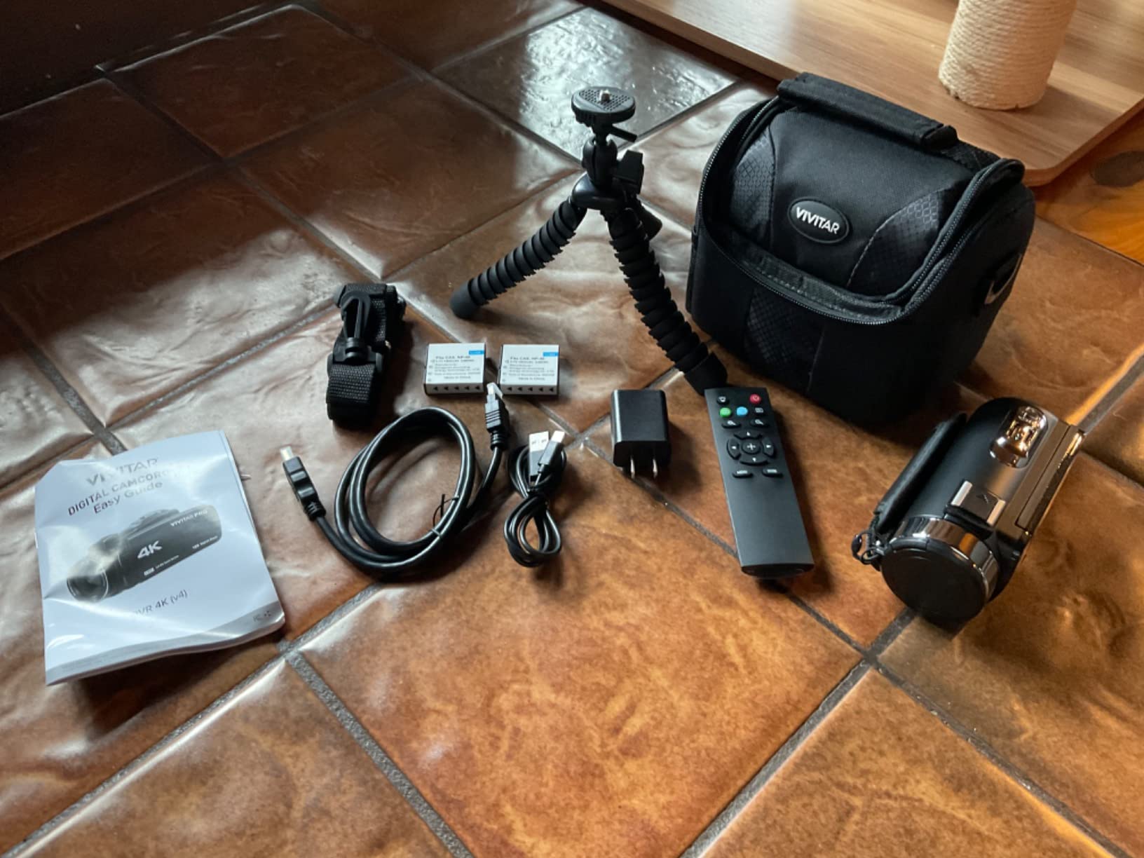 $17/mo - Finance Vivitar 4K Video Camera, Wi-Fi Ultra HD Camcorder with ...