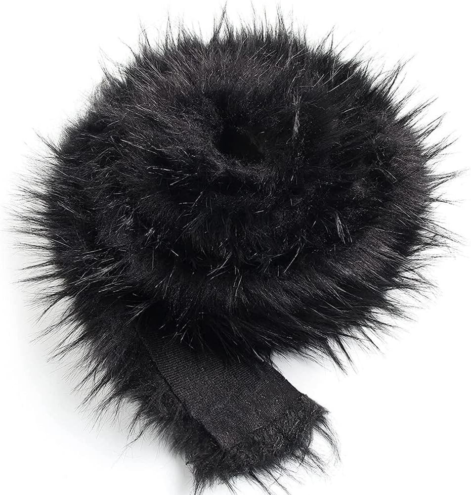 Amazon.com: Faux Fur Ribbon Soft and Fluffy DIY Craft Garland Party ...