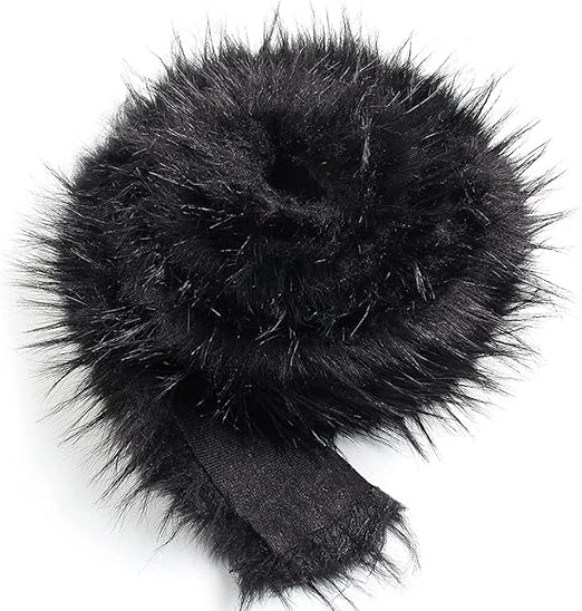 Amazon.com: Faux Fur Ribbon Soft and Fluffy DIY Craft Garland Party ...