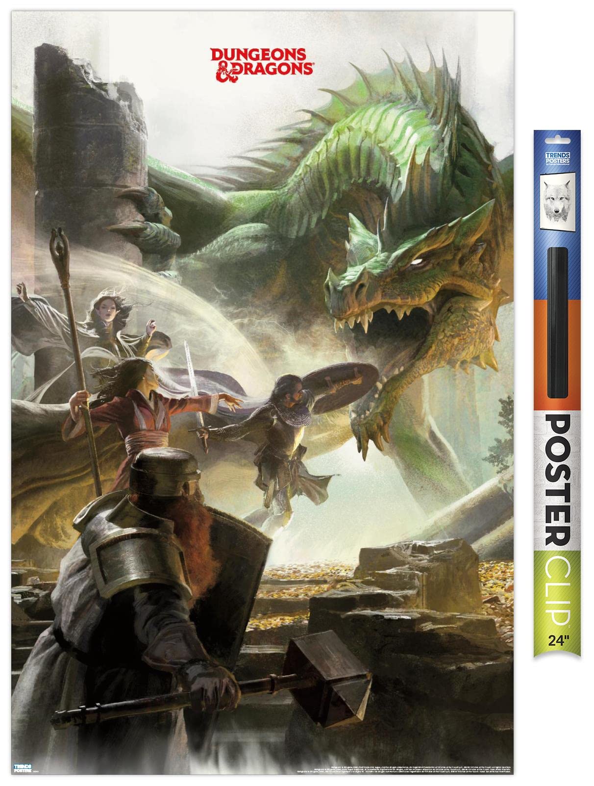 Amazon.com: Trends International Dungeons and Dragons - Adventure Wall ...