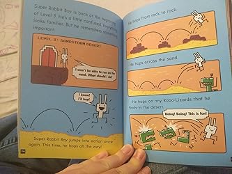 Amazon.com: Game Over, Super Rabbit Boy!: A Branches Book (Press Start ...