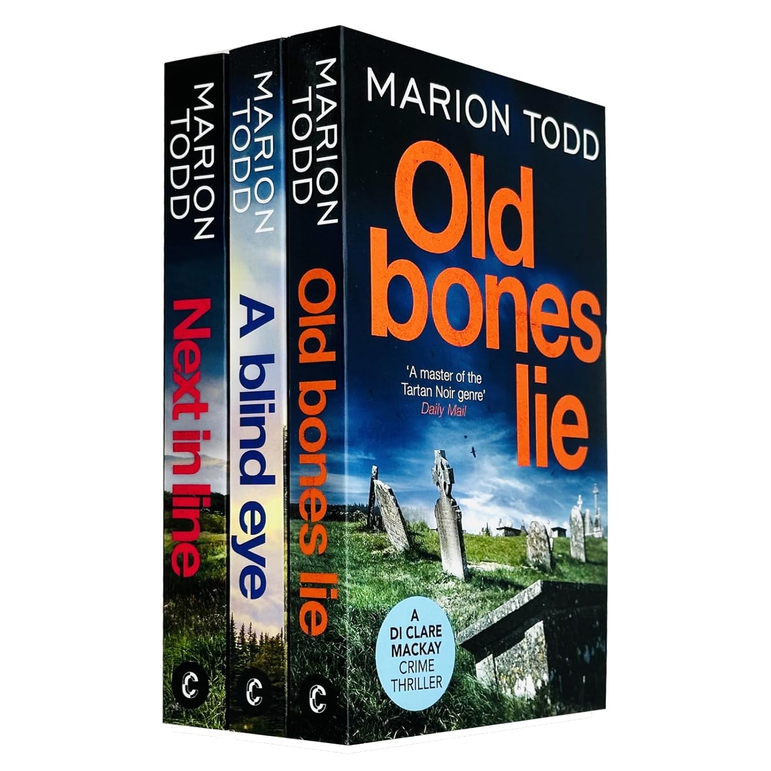 Detective Clare Mackay Series 3 Books Collection Set By Marion Todd ...