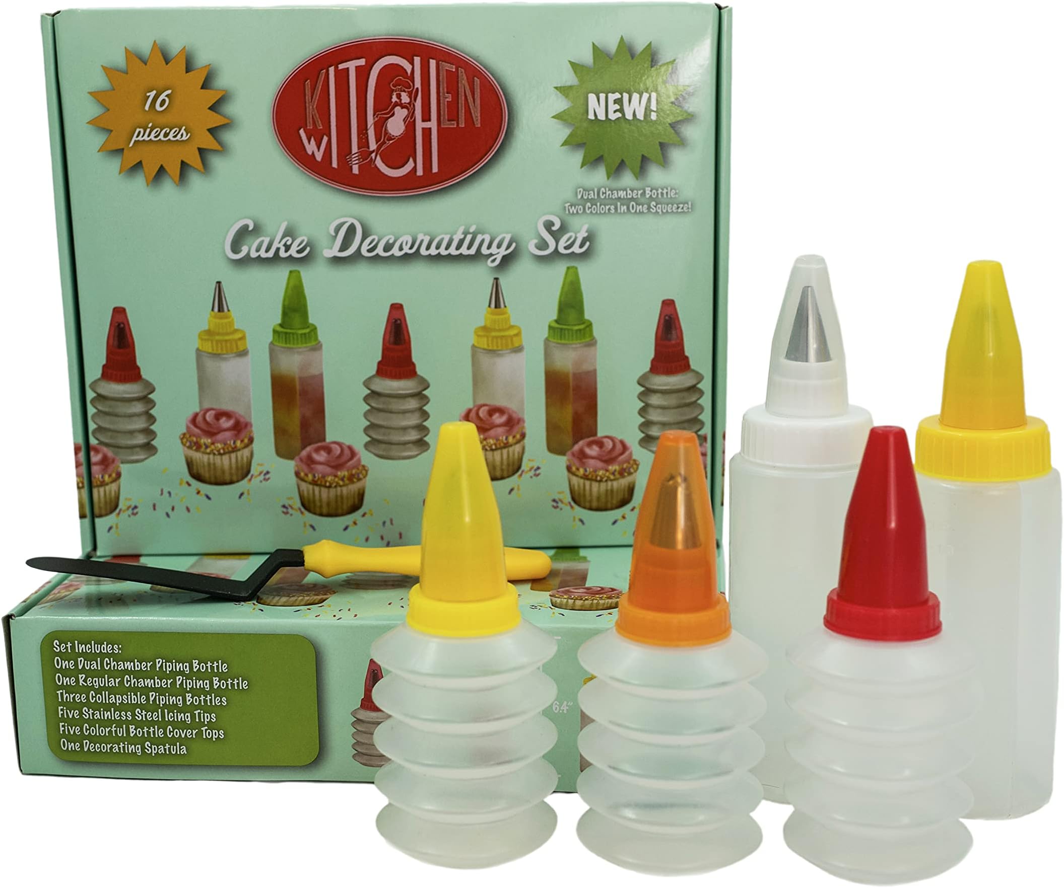 Amazon.com: Prepworks by Progressive 8-Piece Frosting Bulb Decorating ...