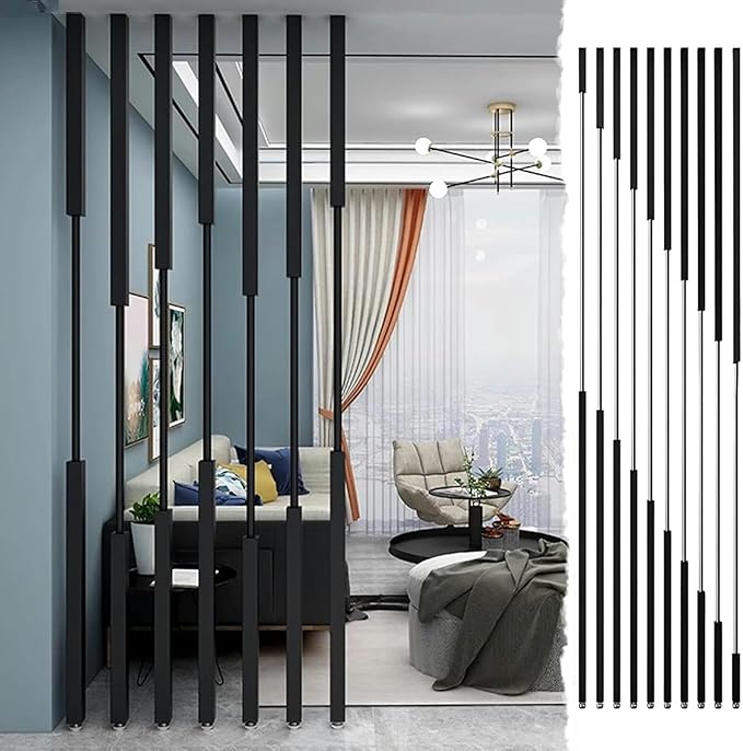 Amazon.com: LGEOELIAS Room Divider Simple Hollow Room Screens Partition ...