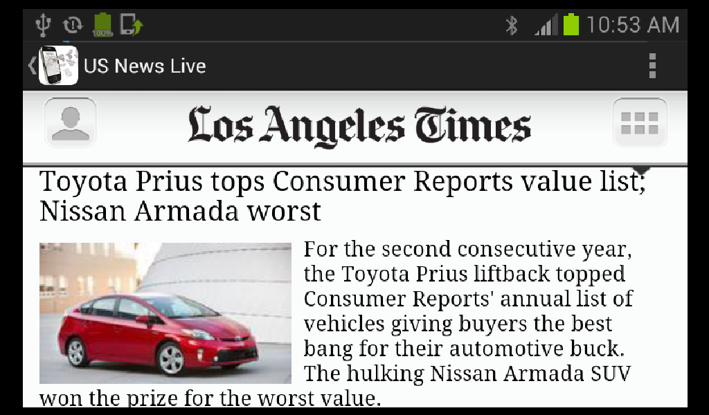 US News Live - App on Amazon Appstore