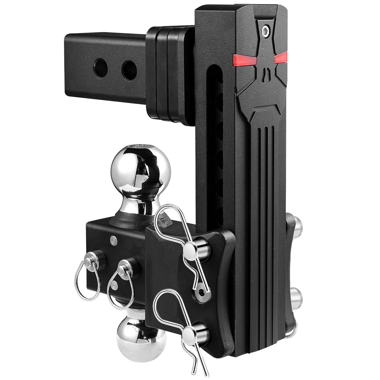 Amazon.com: Airbird Adjustable Trailer Hitch Ball Mount with 2-Inch ...