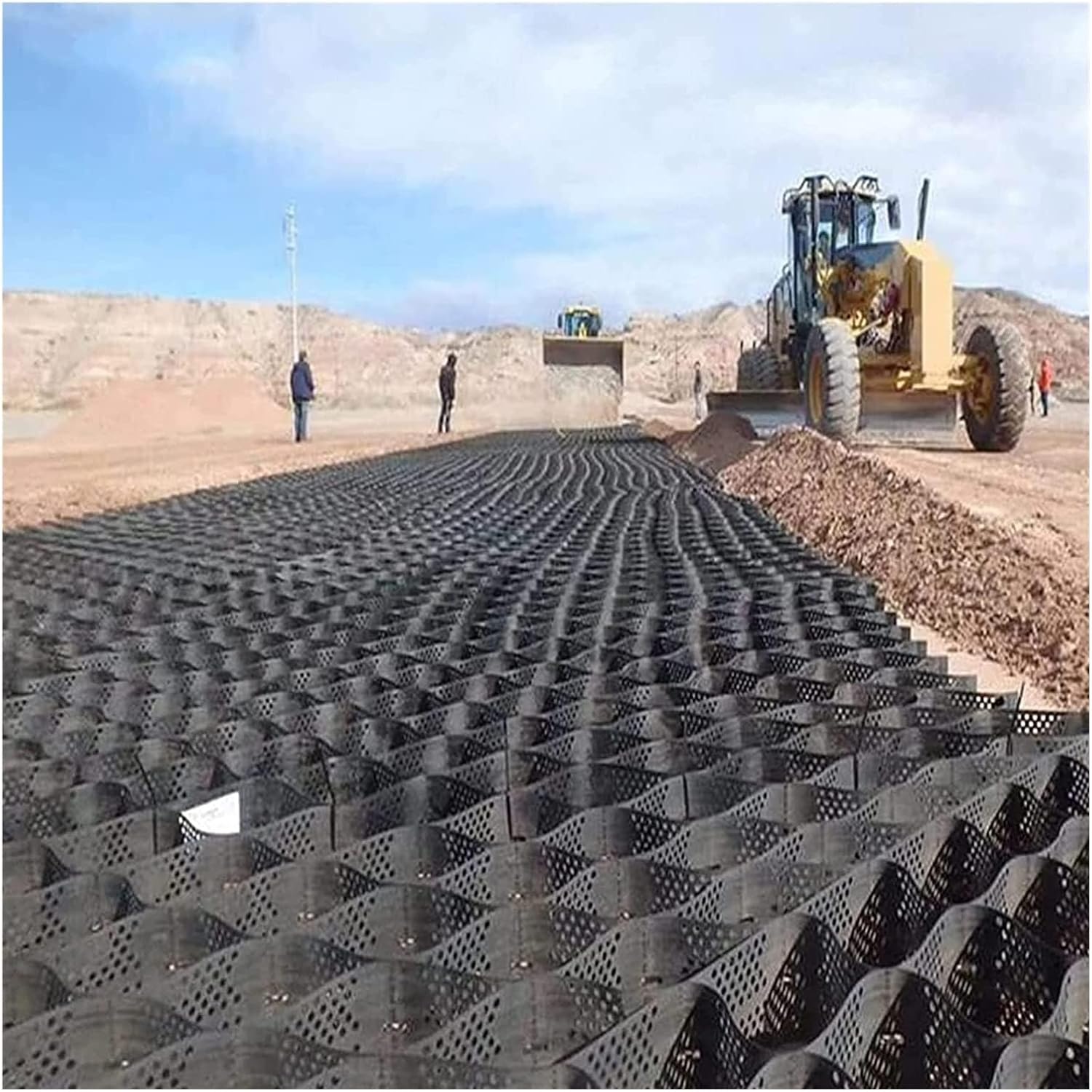 Amazon.com : Geocell Ground Grid, Sidewalks Ground Grid Stabilizer 2 ...