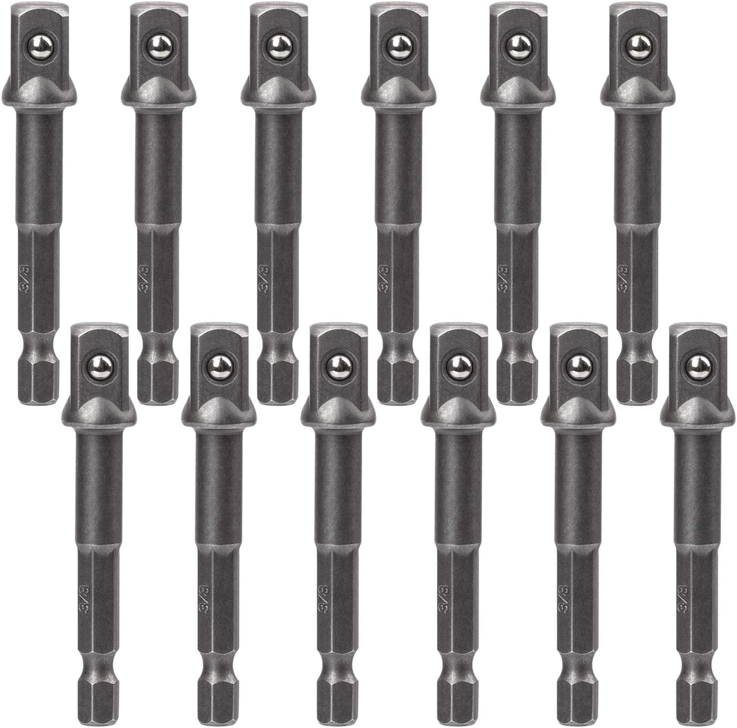DEWALT DW2542IR 1/4-Inch Hex Shank to 3/8-Inch IMPACT READY Socket ...