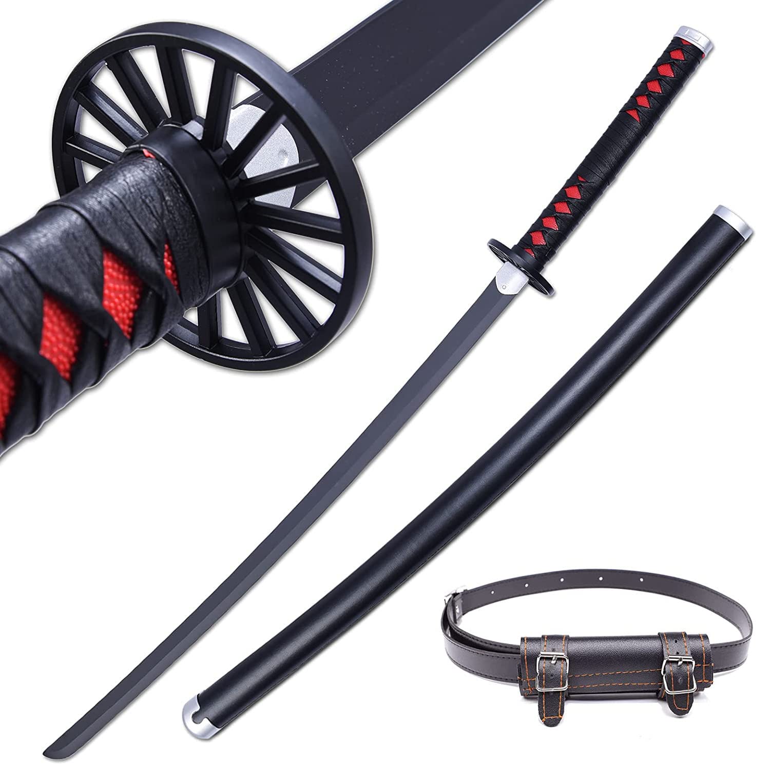 Buy Hejiu Cosplay Anime Katana , Demon Slayer Real Metal, Stainless ...