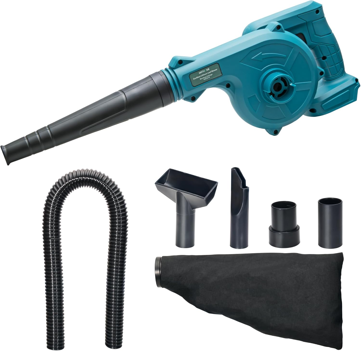 Cordless Leaf Blower Electric Leaf Blower Cordless Stepless Speed 21V ...
