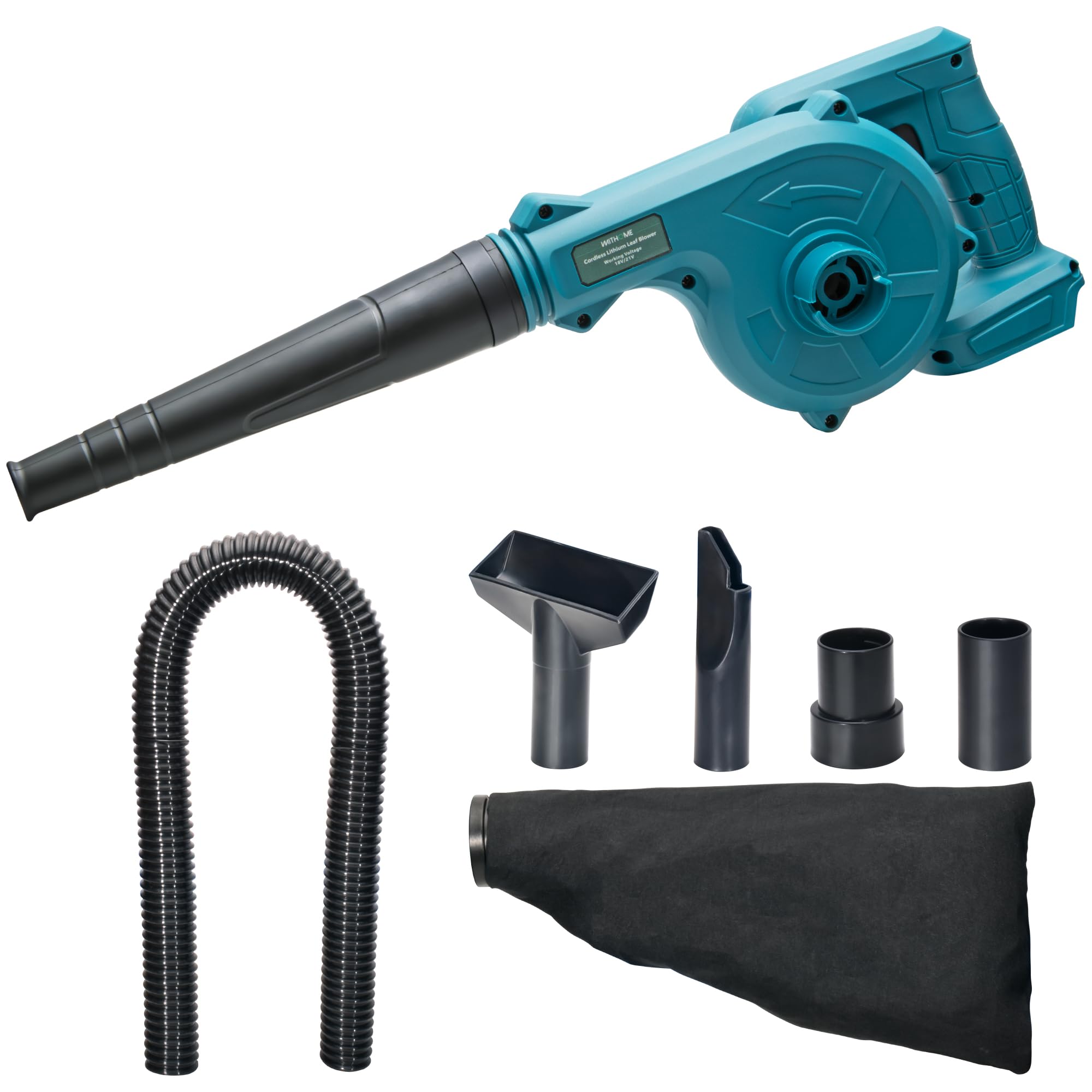 Amazon.com: Mini Leaf Blower Cordless,Battery Powered,Handheld Snow ...