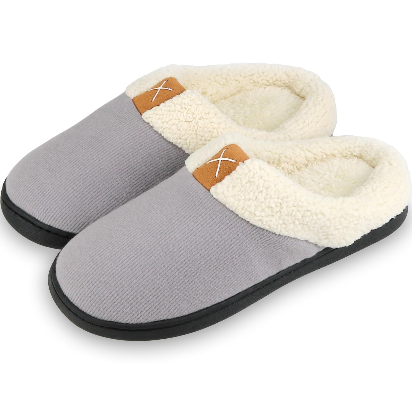 4 x RAW Customer Returns KOOOGEAR Womens Slippers Memory Foam Slippers ...