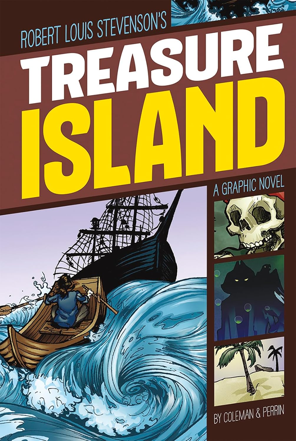 Graphic Revolve Common Core Editions Treasure Island: A Graphic Novel ...