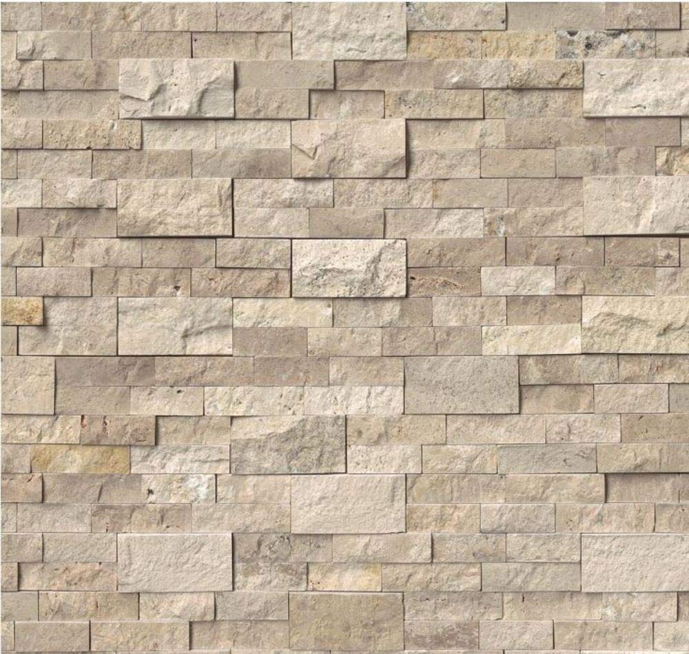 Travertine Exterior Wall