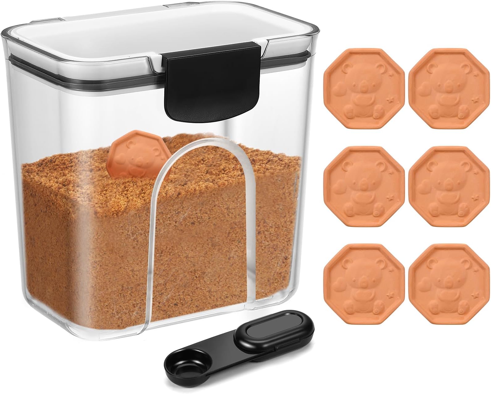 Amazon.com: Mutclord POP Airtight Brown-Sugar Keeper-Container - 1.3Qt ...