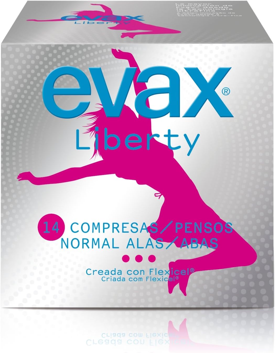 Evax Liberty - Compresas con alas normales - 14 unidades : Amazon.es ...