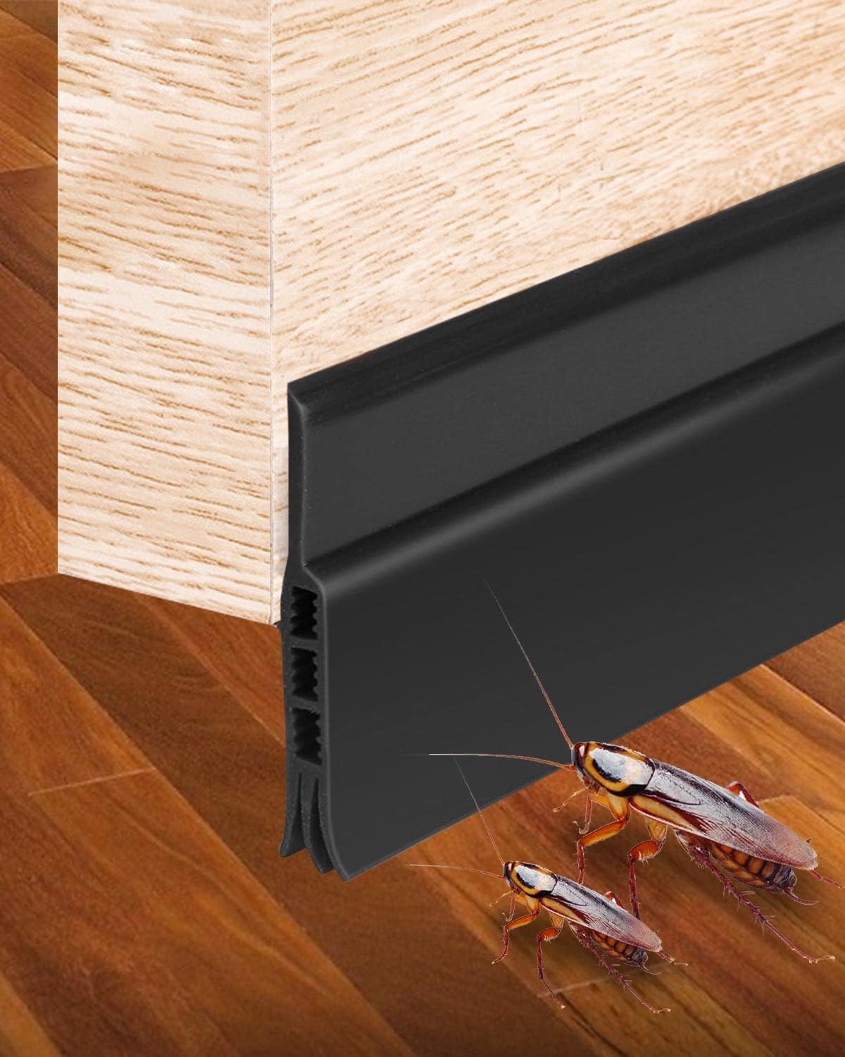 Hulameda Door Draft Excluder Strip, Self Adhesive Draft Excluder Tape ...