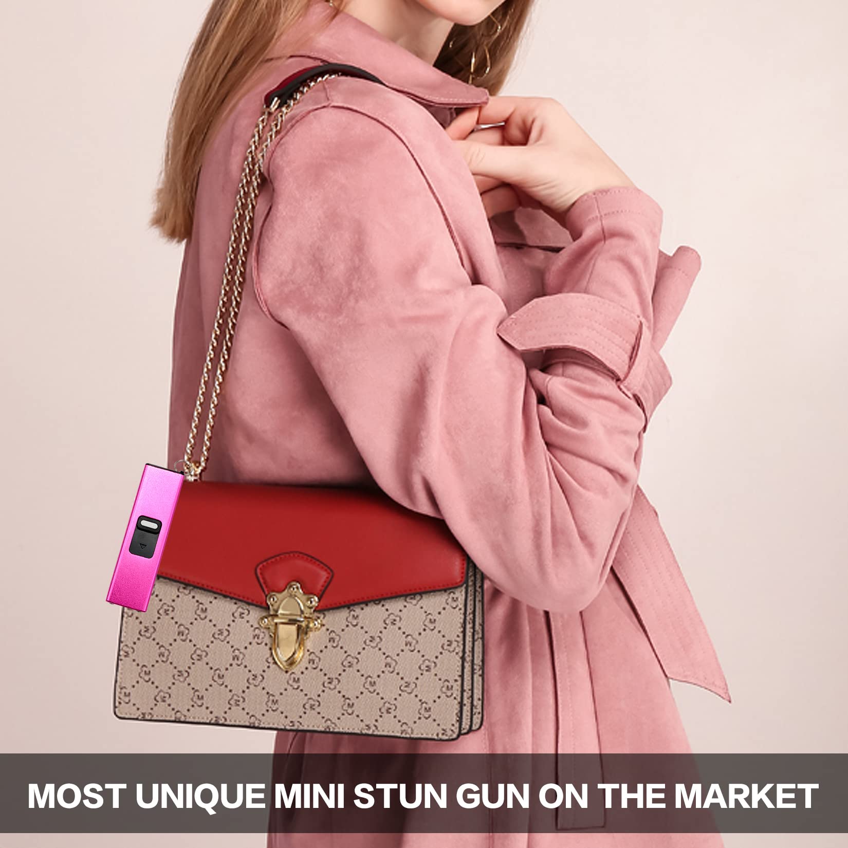 Buy AIMHUNTER 10 Million Volt Micro Stun Gun Keychain Mini Stun Gun for ...