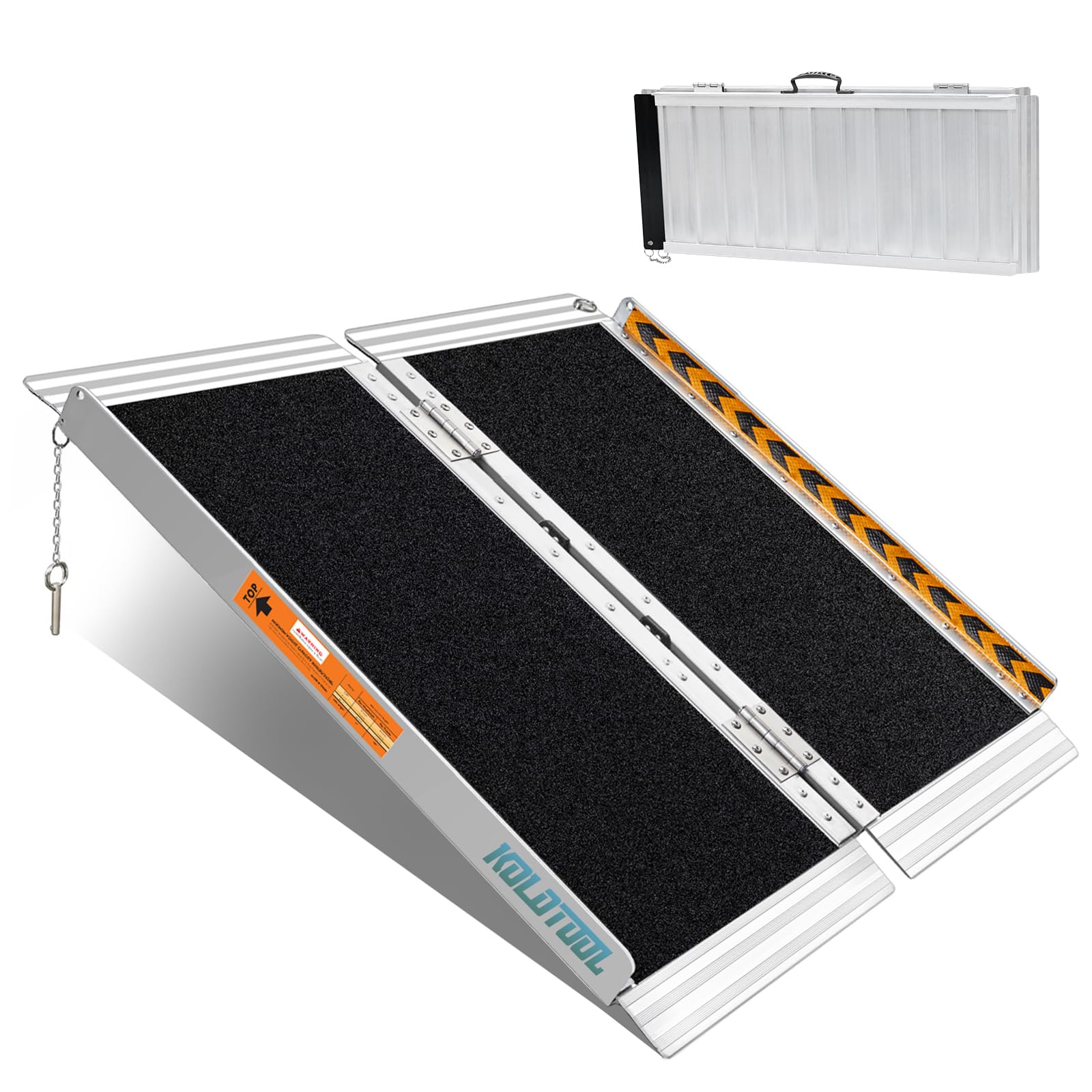 KOLO Wheelchair Ramp 3FT Folding Handicap Ramp Portable Wheelchair Ramp ...