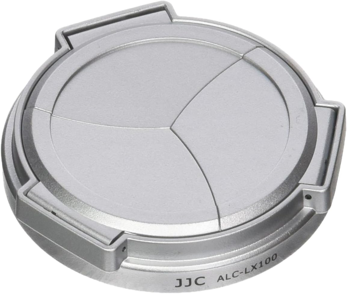 Amazon.com : JJC ALC-LX100 Silver Self-Retaining Auto Open Close Lens ...