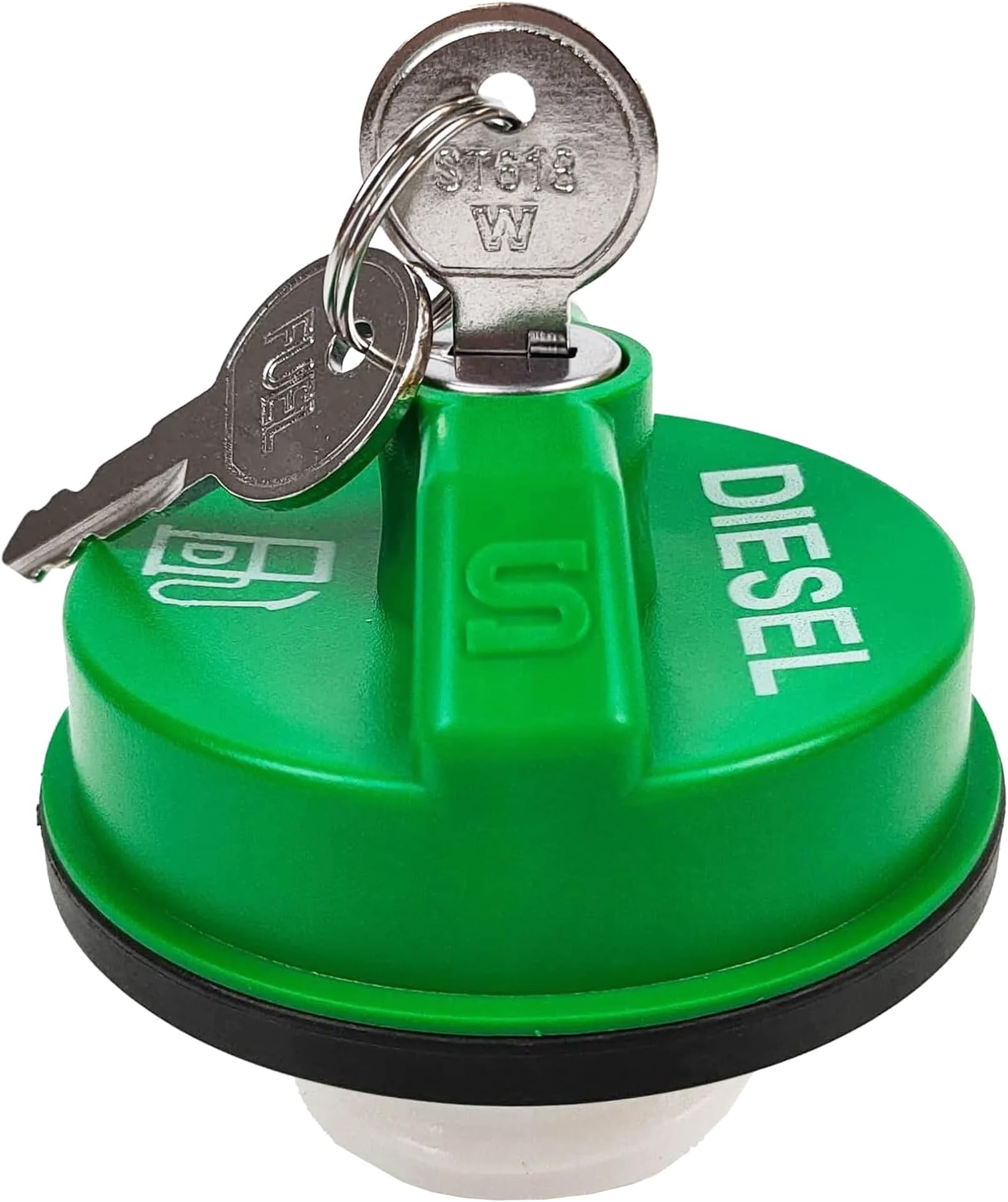 Amazon.com: Locking Diesel Fuel Cap Gas Cap Fuel Tank Caps Compatible ...
