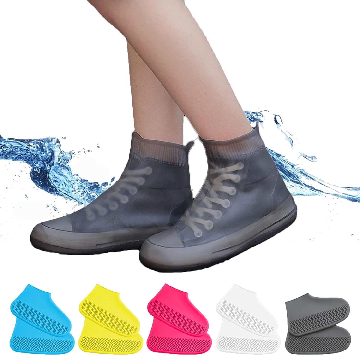 Affection Anti Slip Waterproof Shoe Covers, Waterproof Shoe Covers ...