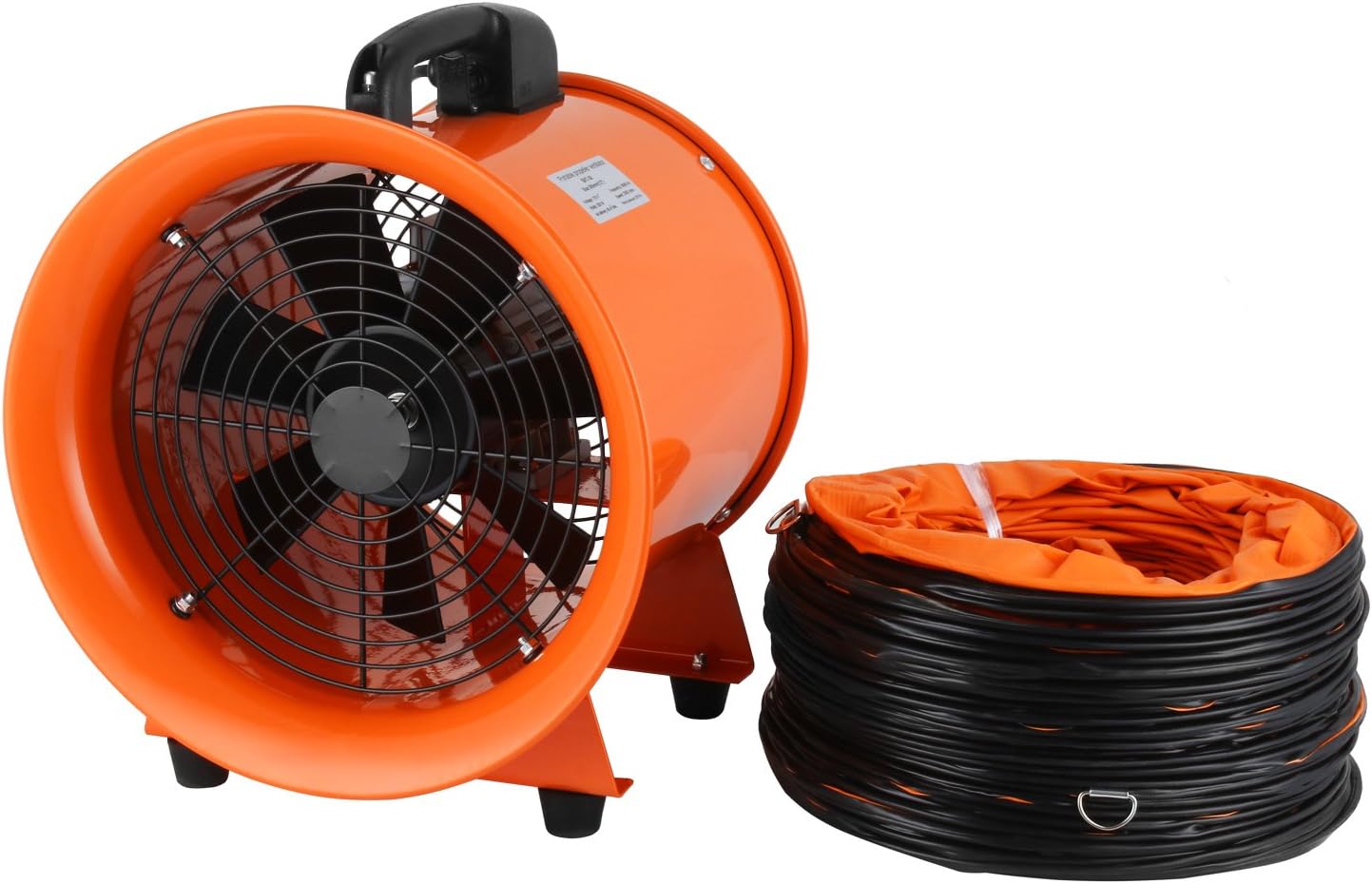 VEVOR OrangeA Utility Blower Fan, 12 Inches, 520W 2295 CFM High ...