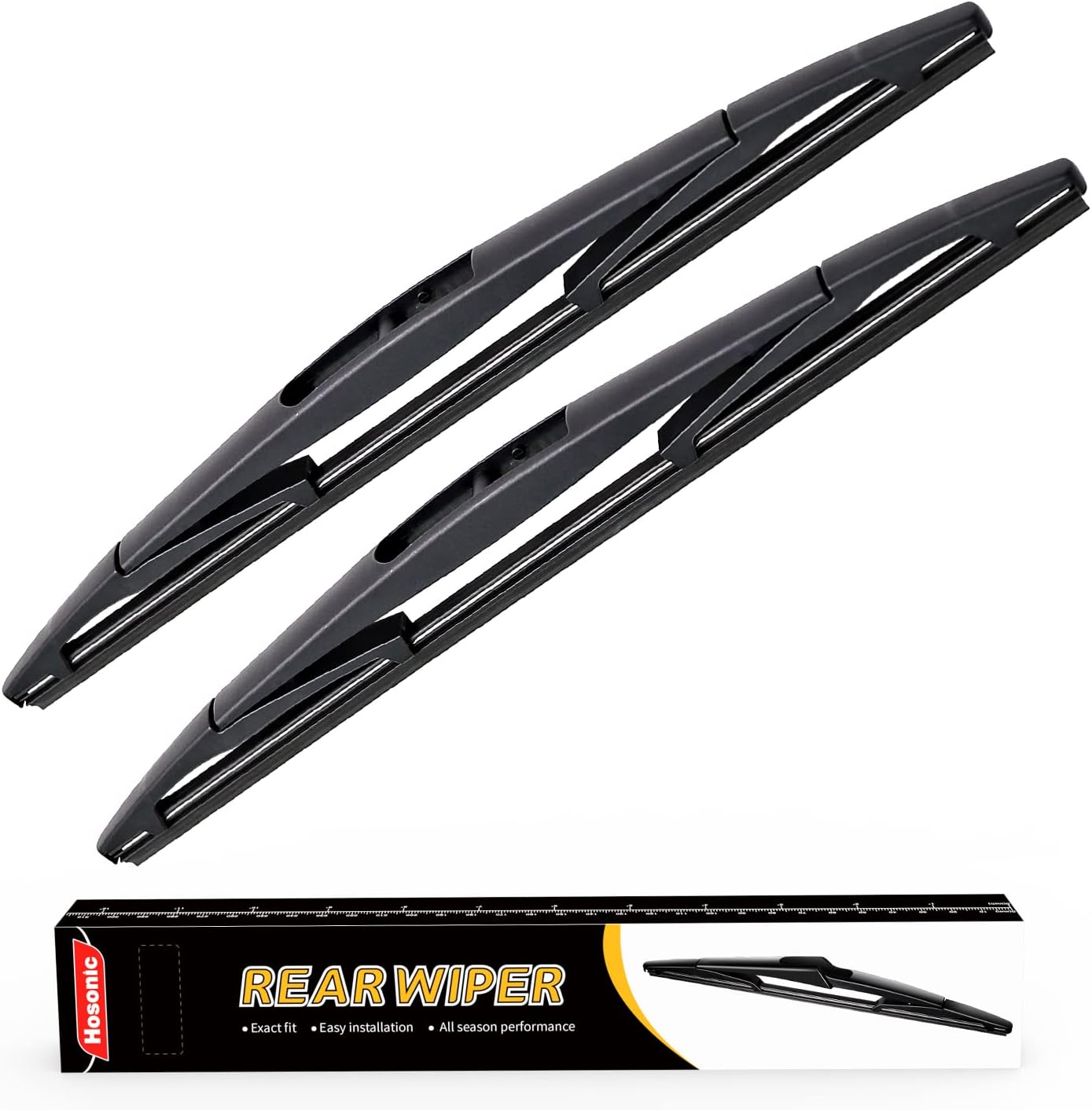 Amazon.com: 2 Rear Wiper Blade Set Replacement for My Car, 12 inch ...