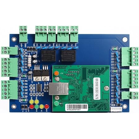 Amazon.com : Professional 2 Doors IP Based Wiegand 26 bit 34Bit Network Access Control Board ...