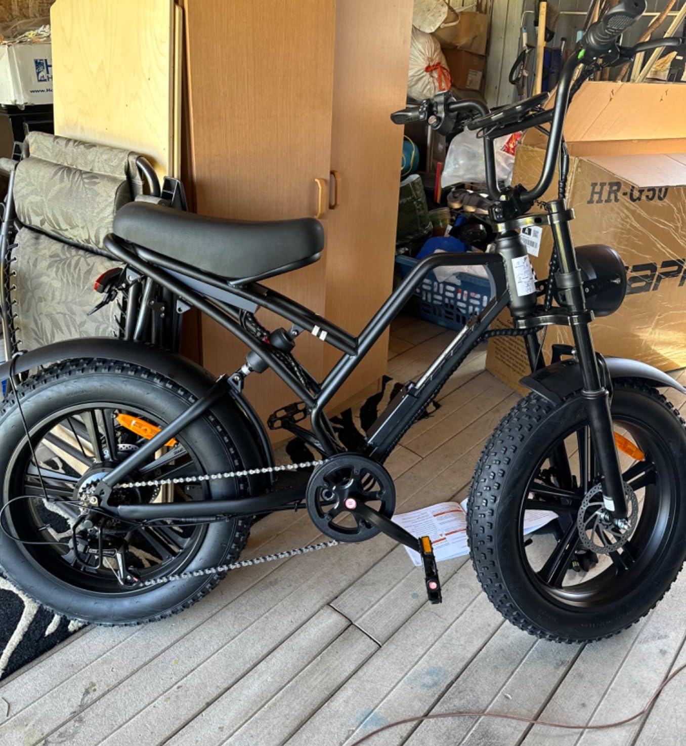 $35/mo - Finance 1500W Moped Style Electric Bike | Adult eBikes - 48V ...
