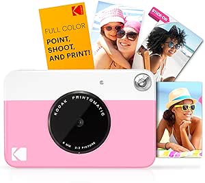 Amazon.com : KODAK Printomatic Full-Color Instant Print Digital Camera - Colorful Photos On Zink ...