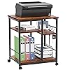 Amazon.com: Fannova 4-Tier Printer Stand with Adjustable Storage Shelf ...