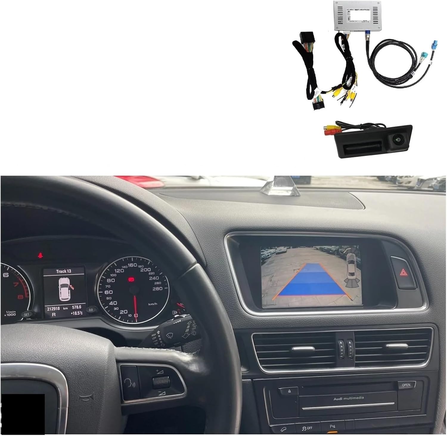Amazon.com: Reverse Camera Interface Compatible for Audi A4 A5 Q5 S4 S5 ...