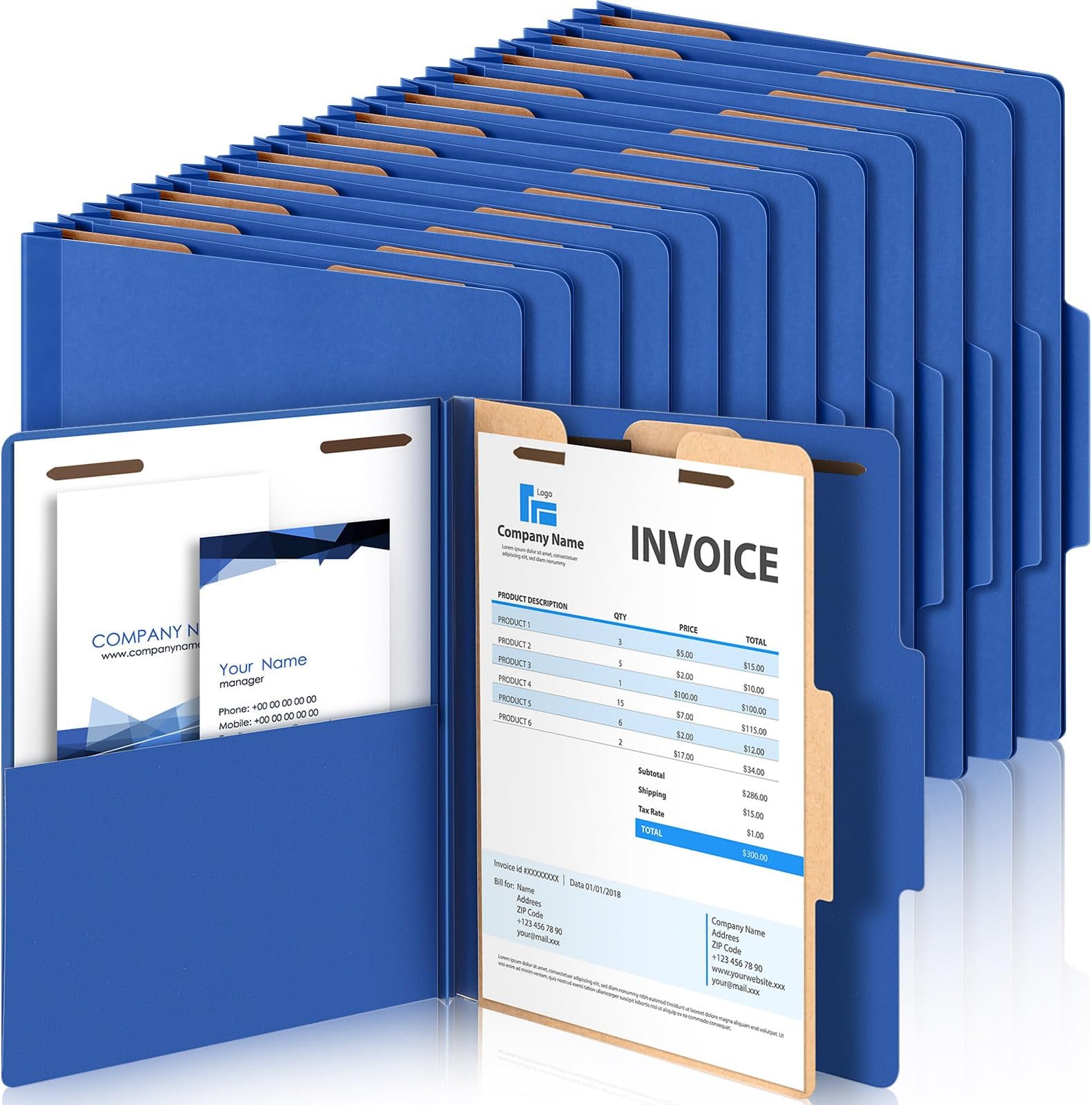 Amazon.com : Pendaflex Classification Folders, Standard, 2 Pocket ...