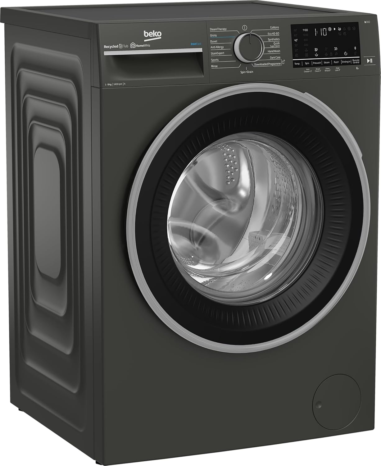 Beko B3W5941IG Washing Machine | 9 kg Capacity 1400 rpm Spin Speed | A ...