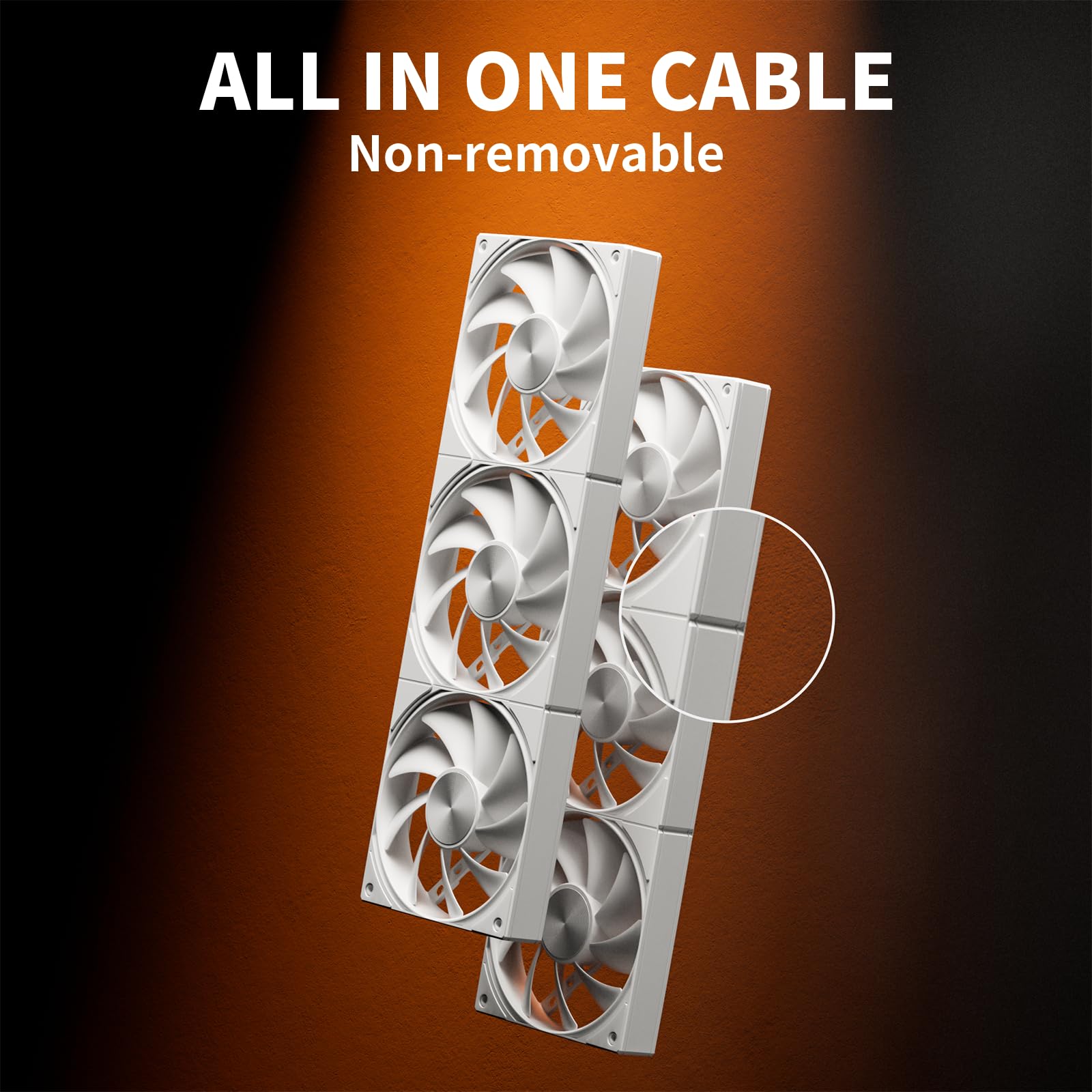 Snapklik.com : upHere 360mm All-in-One Computer Case Fan