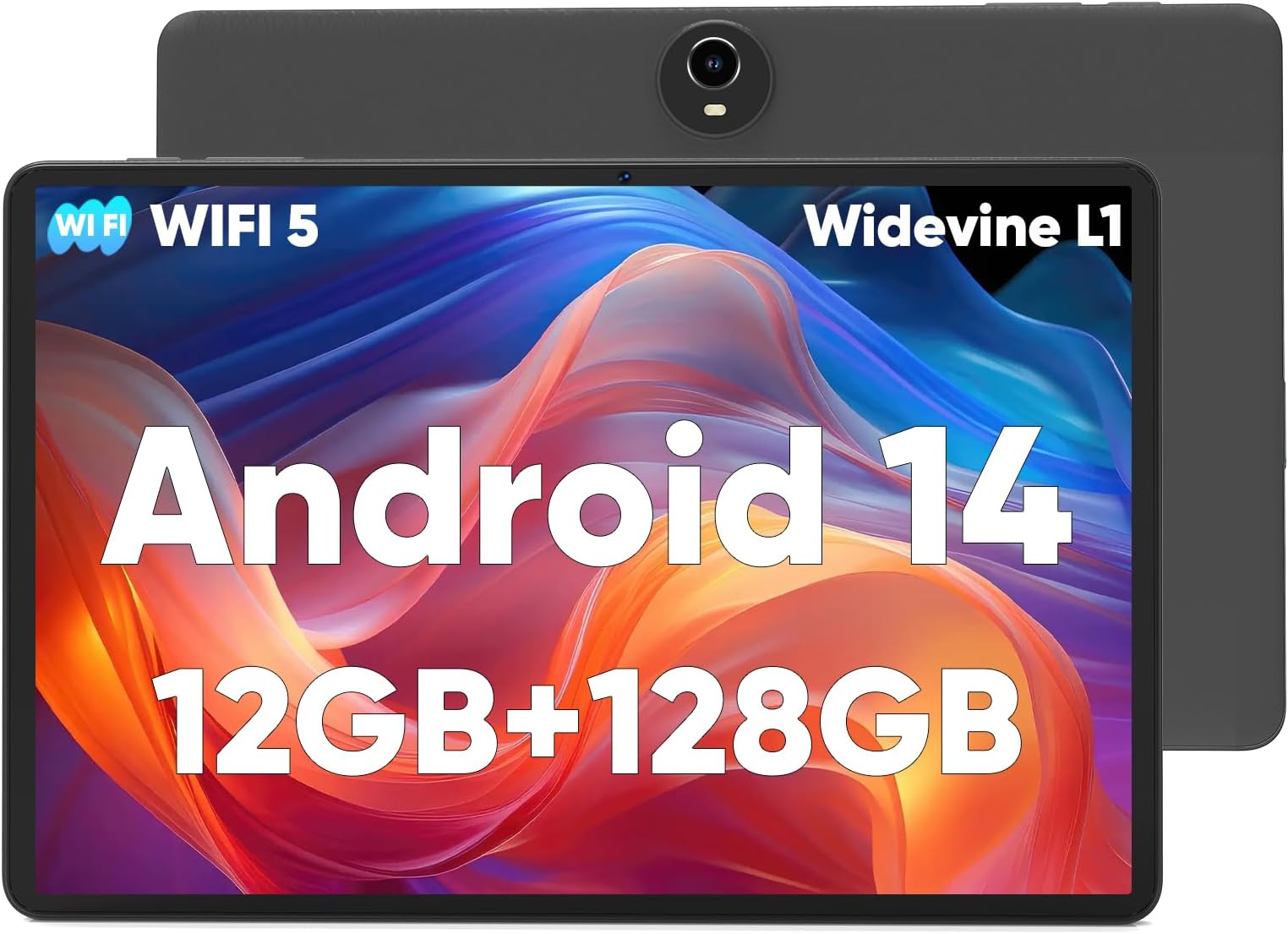 COLORROOM Tablet 11 Inch, Android 14 Tablet, Octa Core Processor, 12GB ...