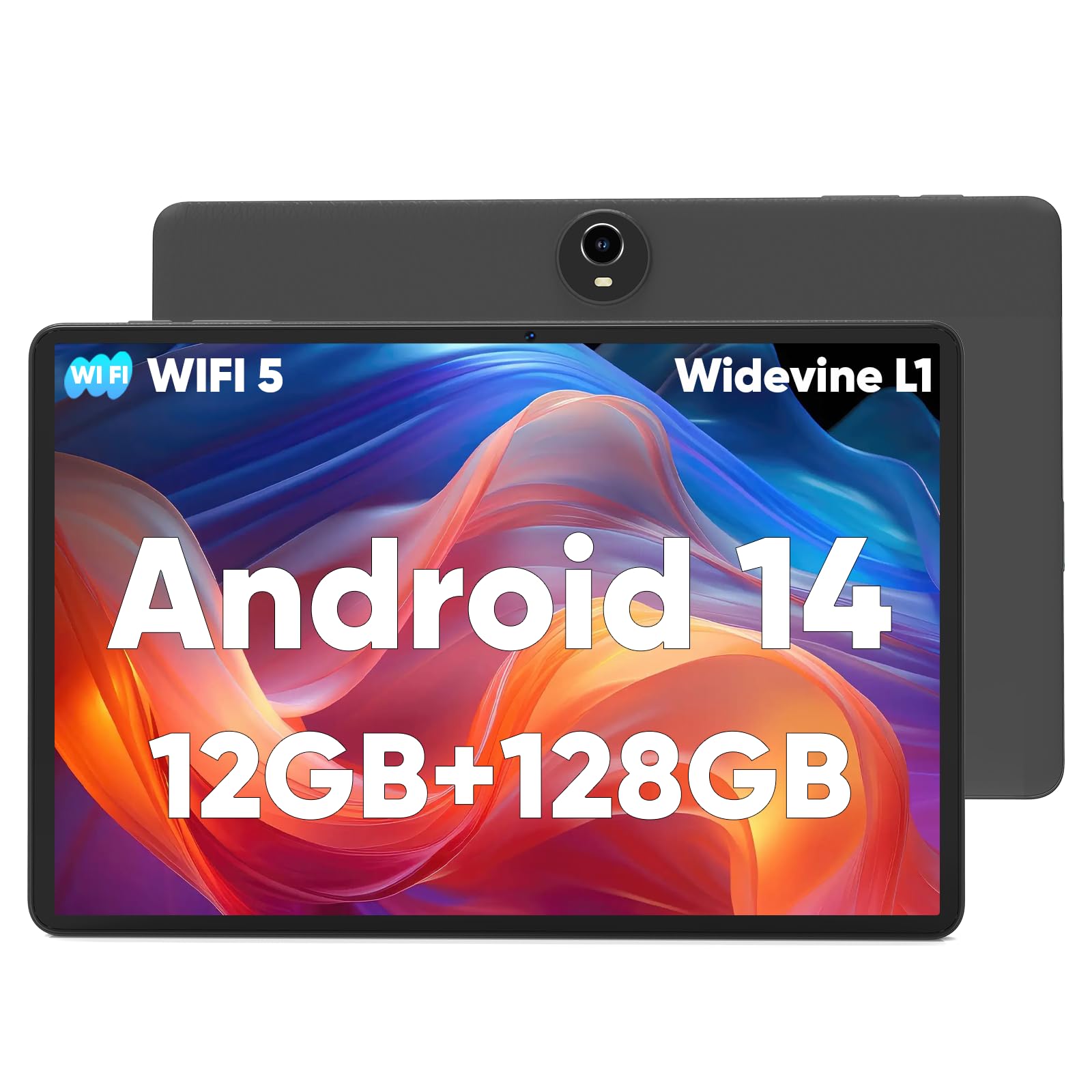 COLORROOM Tablet 11 Inch, Android 14 Tablet, Octa Core Processor, 12GB ...