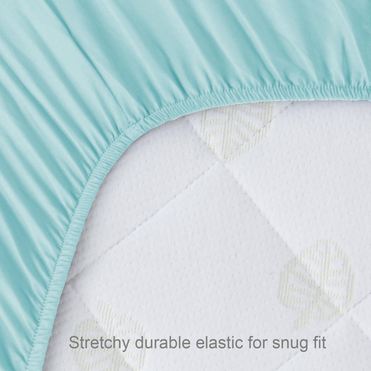 Snapklik.com : Pack And Play Sheets Fitted, 2 Pack Pack And Play Sheet ...