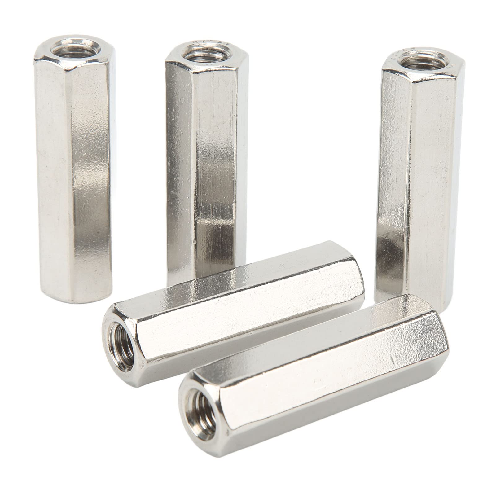 Female Threaded Rod Coupling Nut Uxcell 1/8IP Hex Coupling Nut Female