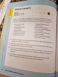 Easy College Cookbook for Guys: Effortless Recipes to Learn the Basics ...