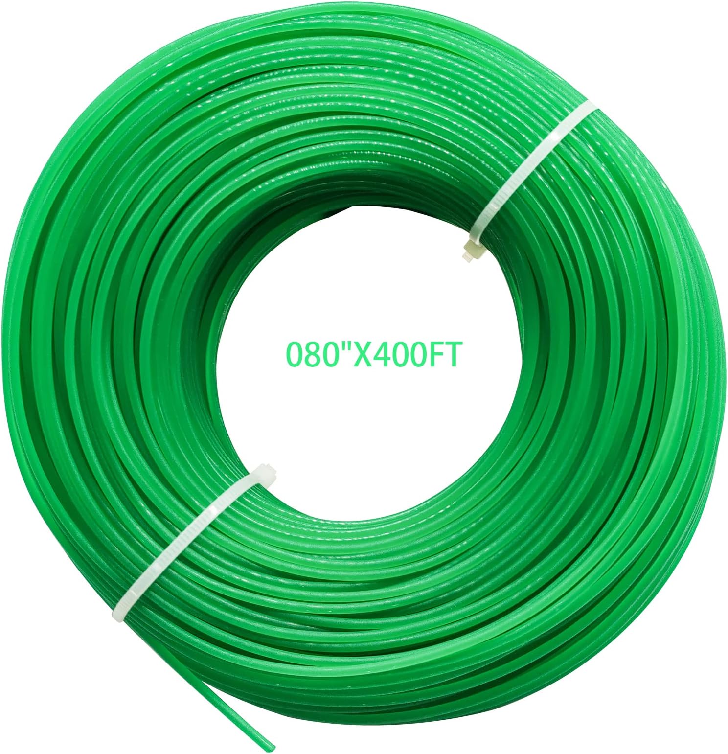 Amazon.com : KEYHAO Green,1 lbs Coil of .080" X 400ft Round String ...