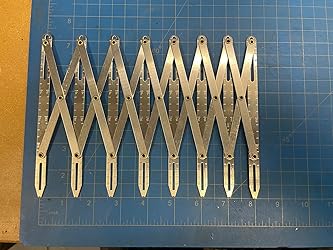 Amazon.com: Aluminum Expanding Sewing Gauge Button Guide Spacing Device ...
