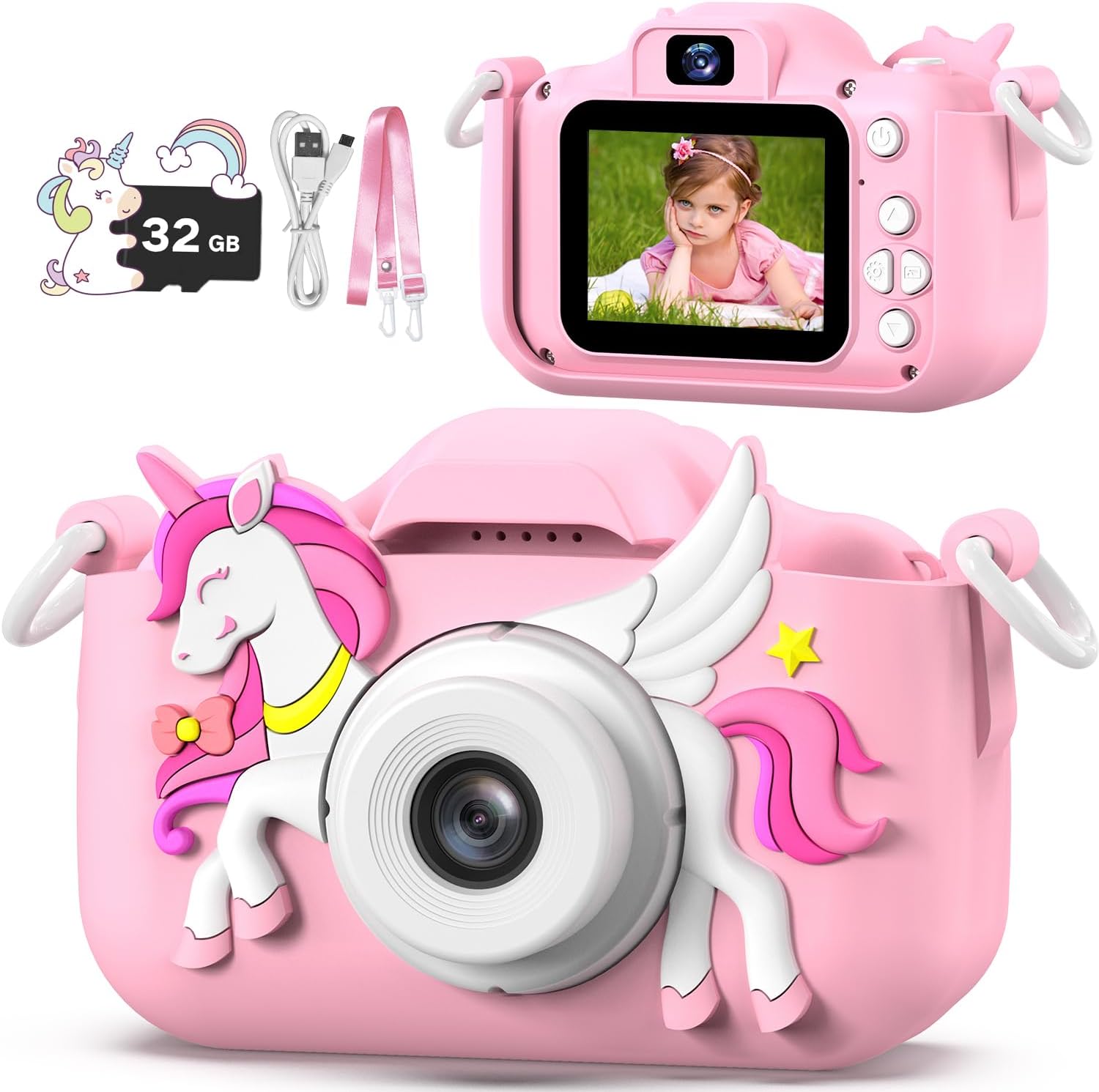Amazon.com: Kids Camera Toy, masterbee Children Camera Toys for Kid Age ...