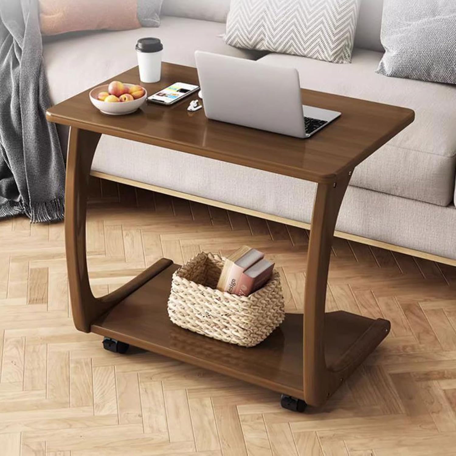 Amazon.com: KOWJIFH Coffe Tables Side Table Sofa Tables Bedside Table ...