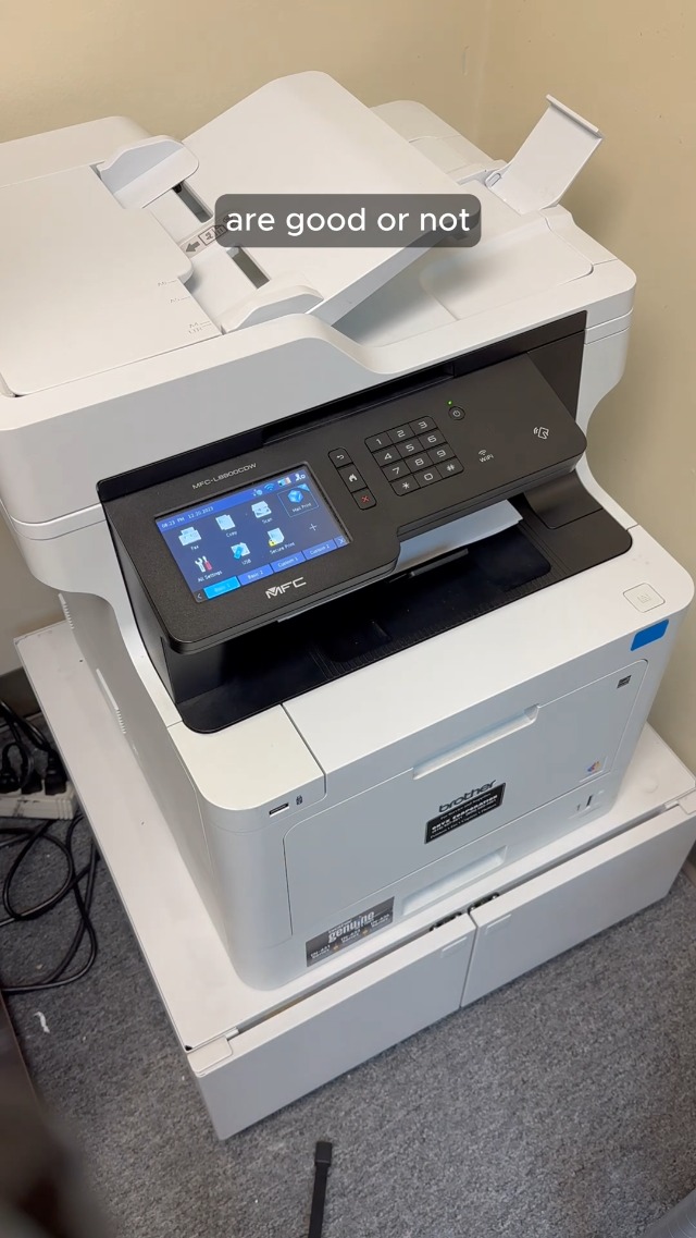 Watch Brother MFC-L8900CDW Business Color Laser All-in-One Printer on ...