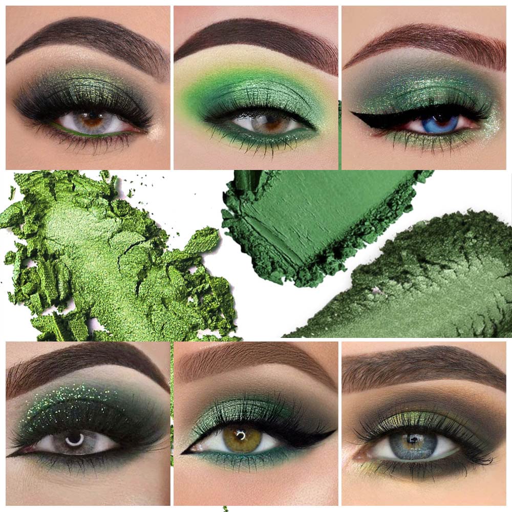Dark Green Eyeshadow