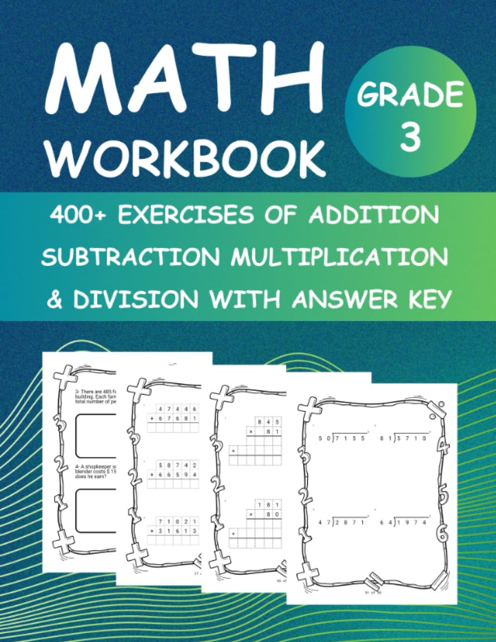 Buy Double, Triple, Quadruple & Quintuple-Digit Math Workbook of ...